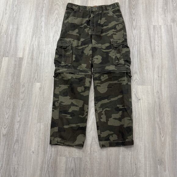 Vintage | Pants | Vintage Plugg Co Camo Convertible Cargo Pants 32x3 ...